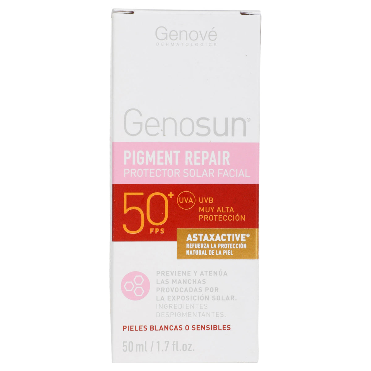 Genosun Protector Solar Fps50+ Pigment Repair 50 Ml Genove – La Herrera